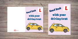 FREE! - Classroom Driving Test (teacher made) - Twinkl