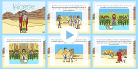 Moses Story Cards (Teacher-Made)