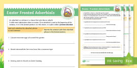 Fronted Adverbials: Worksheet - Teaching Resources - Twinkl