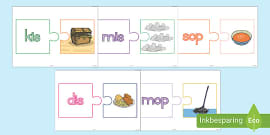 Rymwoorde Paskaarte Legkaart (teacher made) - Twinkl