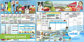 French Food Poster - Primary Resources (teacher made)