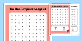 FREE! - Trace the Words Worksheets to Support Teaching on The Bad Tempered