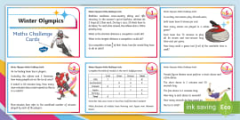 150 KS2 Mixed Maths Challenge Cards Bumper Pack - Twinkl