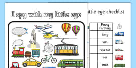 Transport Sorting Activity - activity, game, fun, transport
