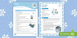 Winter-Themed Sensory Tray Activity Pack (teacher made)