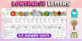 Letter M Uppercase Alphabet Craft (teacher made) - Twinkl