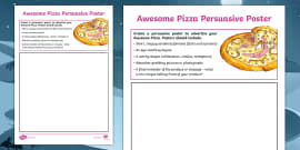KS1 Advertisement Template - Create Your Own Advert