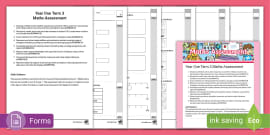 Year 1 Semester 1 English Writing Assessment (teacher made)