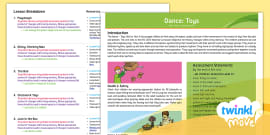 Create a Dance Routine Snap Cards - Year 3-4 - Dance