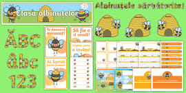 Albinuțe - Etichete editabile (Hecho por educadores)