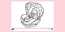 FREE! - Baby Skunk Colouring Sheet | Colouring Sheets