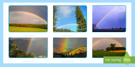 KS2 Rainbow Facts PowerPoint - Twinkl