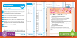 Year 4 Term 4 Maths Assessment (teacher made) - Twinkl