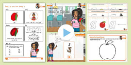 NZ Phonics: Level 2: Week 1: Lesson 1: 's' Phonics Sound