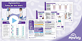 1st Class Gymnastics Travel and Jump Lesson 2 - Travelling