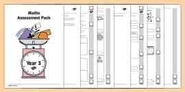 Year 3 Maths Revision Booklet (teacher made)
