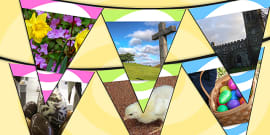 Happy Easter Bunting | Easter Display | Twinkl - Twinkl