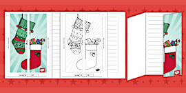 Christmas Gift Writing Template - Twinkl