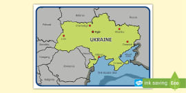 KS1 Ukraine Word Search (teacher made) - Twinkl