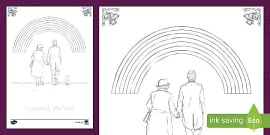 FREE! - KS2 Reflective Colouring Sheets - Twinkl