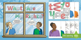 Emirati Children's Day Rights Sorting Activity - Twinkl