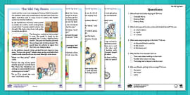 The Old Toy Room: Old Toys Differentiated Reading Comprehension Activity