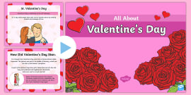 The Story of St Valentine PowerPoint - powerpoint, power point, interactive
