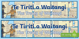 Waitangi Day Bunting (teacher made)