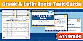 Greek and Latin Root (PDF) Words Activity | Twinkl