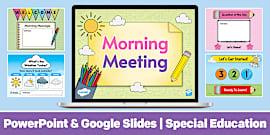 Morning Meeting Template | Resource | Twinkl USA