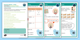 👉 Doubling and Halving Poster - Maths - KS1 - Twinkl