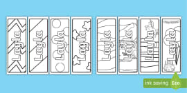 FREE! - * NEW * Imogen Name Simple Colouring Bookmarks