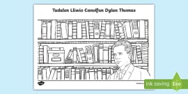 FREE! - Dylan Name Simple Colouring Activity Sheet - Twinkl