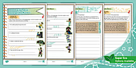 Present and Past Tense Spot the Mistakes Activity (5 - 7)