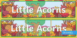 Autumn Display Banner (teacher made) - Twinkl