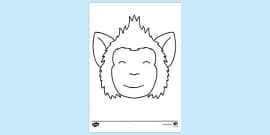 FREE! - Angry Mother Monkey Colouring | Colouring Sheets
