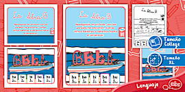 Póster | Fa Fe Fi Fo Fu | Familia Letra F | Sílabas