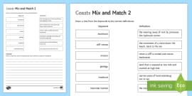 KS2 All about Our Coasts Differentiated Reading Comprehension Activity