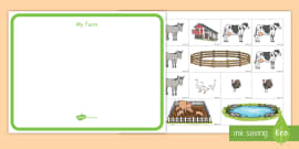 Farm Animals Gross Motor Activity Cards