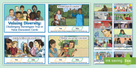 KS2 Challenging Stereotypes Activity PowerPoint | Twinkl