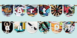 Art Gallery Photo Display Bunting (teacher made) - Twinkl