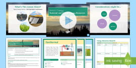 AQA Physics Energy Resources Activity Pack (teacher made)