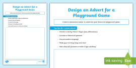KS1 Advertisement Template - Create Your Own Advert - Twinkl