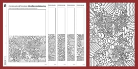 FREE! - Christmas Mindfulness Colouring | Winter Wellbeing | Beyond