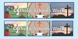 Catholic Schools Week Display Banner