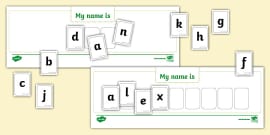 Editable Name Tracing Activity | Pre-K to 1st Grade | Twinkl