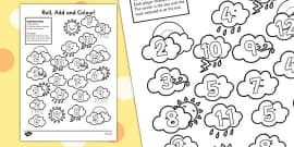 Weather Themed Letter Writing Worksheet (teacher made)
