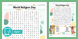 World Religion Vocabulary Word List | Twinkl USA - Twinkl