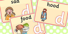 Final D Sound Word Mat 2 (teacher made) - Twinkl