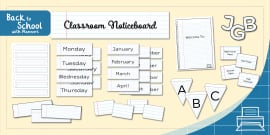 Classroom Display Pack | Back To School | Speckled Theme
